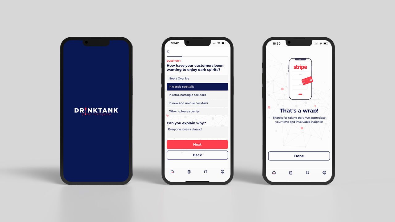 Drinktank lance son application